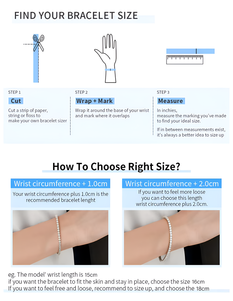 MODIAN® Moissanite Tennis Bracelet – Modian